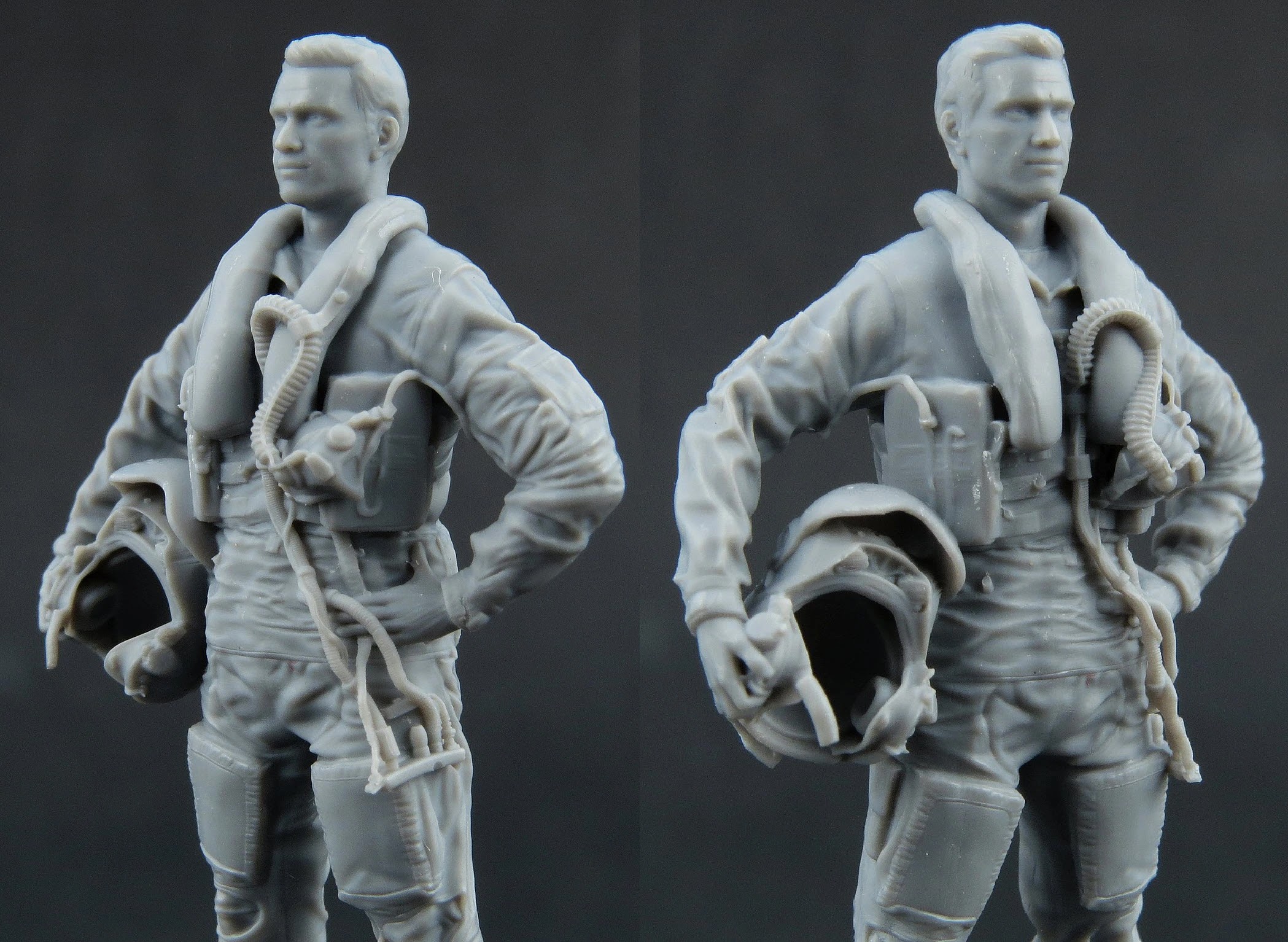 Gloria Model F-35 Pilot, Crew & Ground Crew. – Hobbyzero